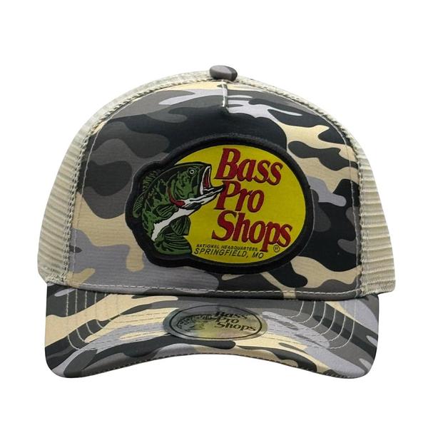 Bass Pro Shops Camuflada Gris Malla Beige